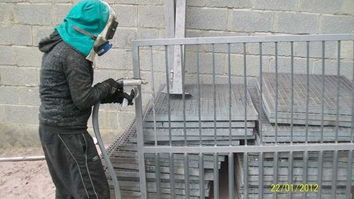 Maryline Garbe, sablage de précision