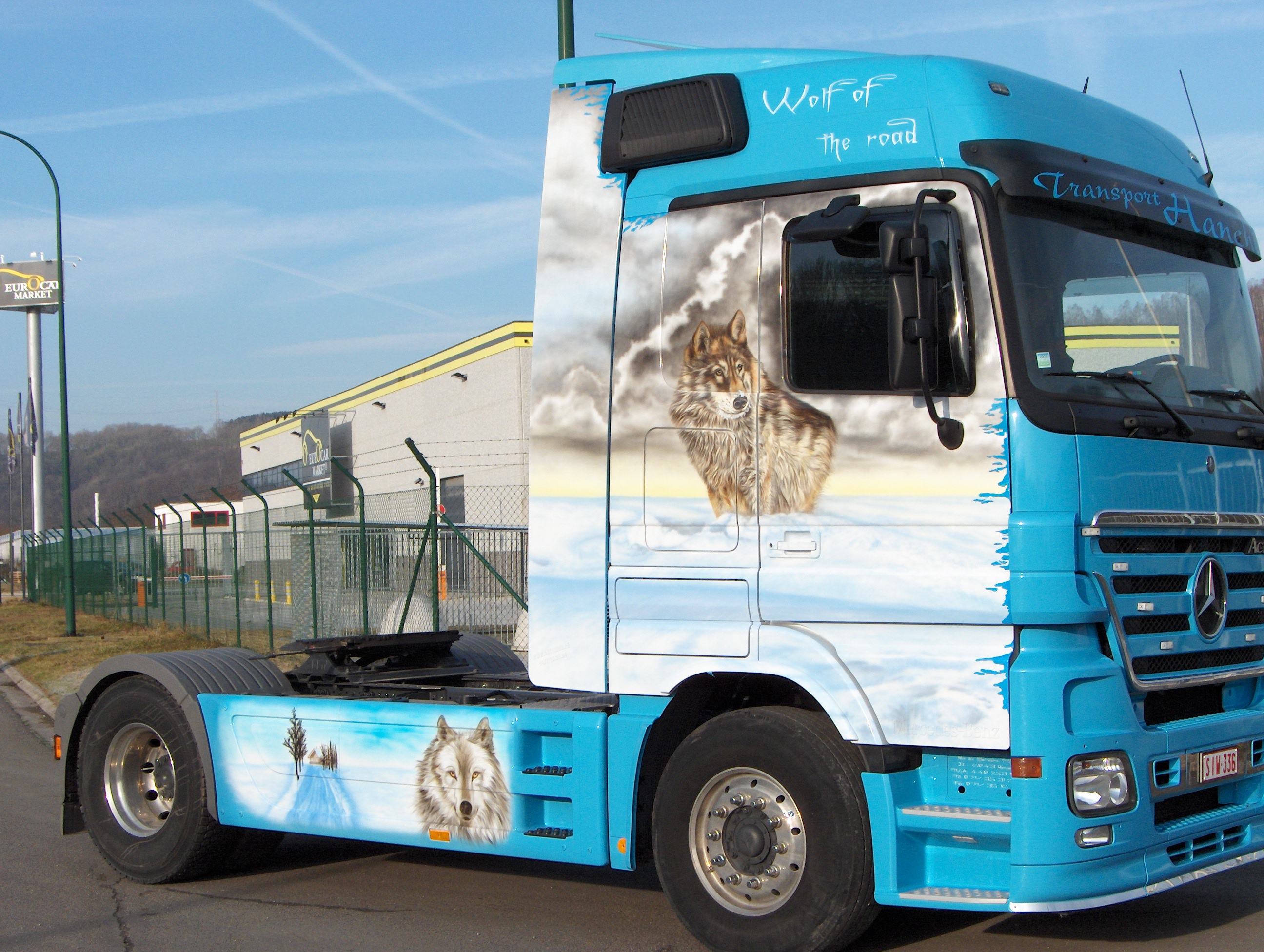 Maryline Garbe, peinture et tuning camion
